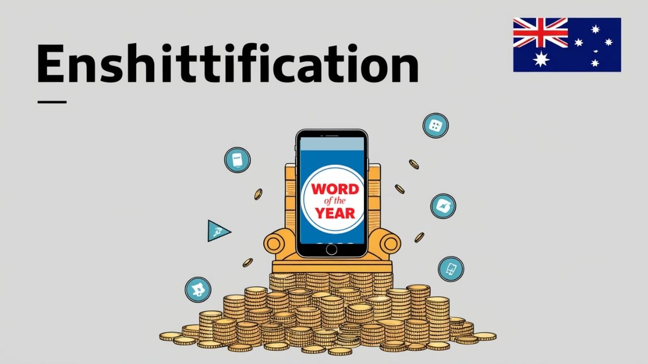 Australian dictionary picks 'Enshittification' as word of the year