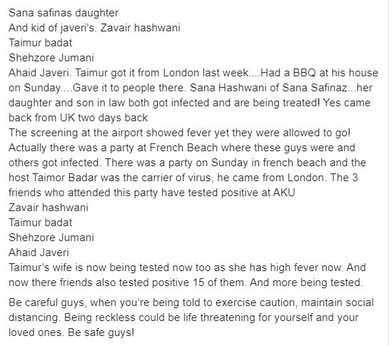 Fact Check: Does Sana Hashwani of ‘Sana Safinaz’ have COVID-19?